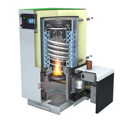 Twist Condensing Pellet Boiler - Trianco